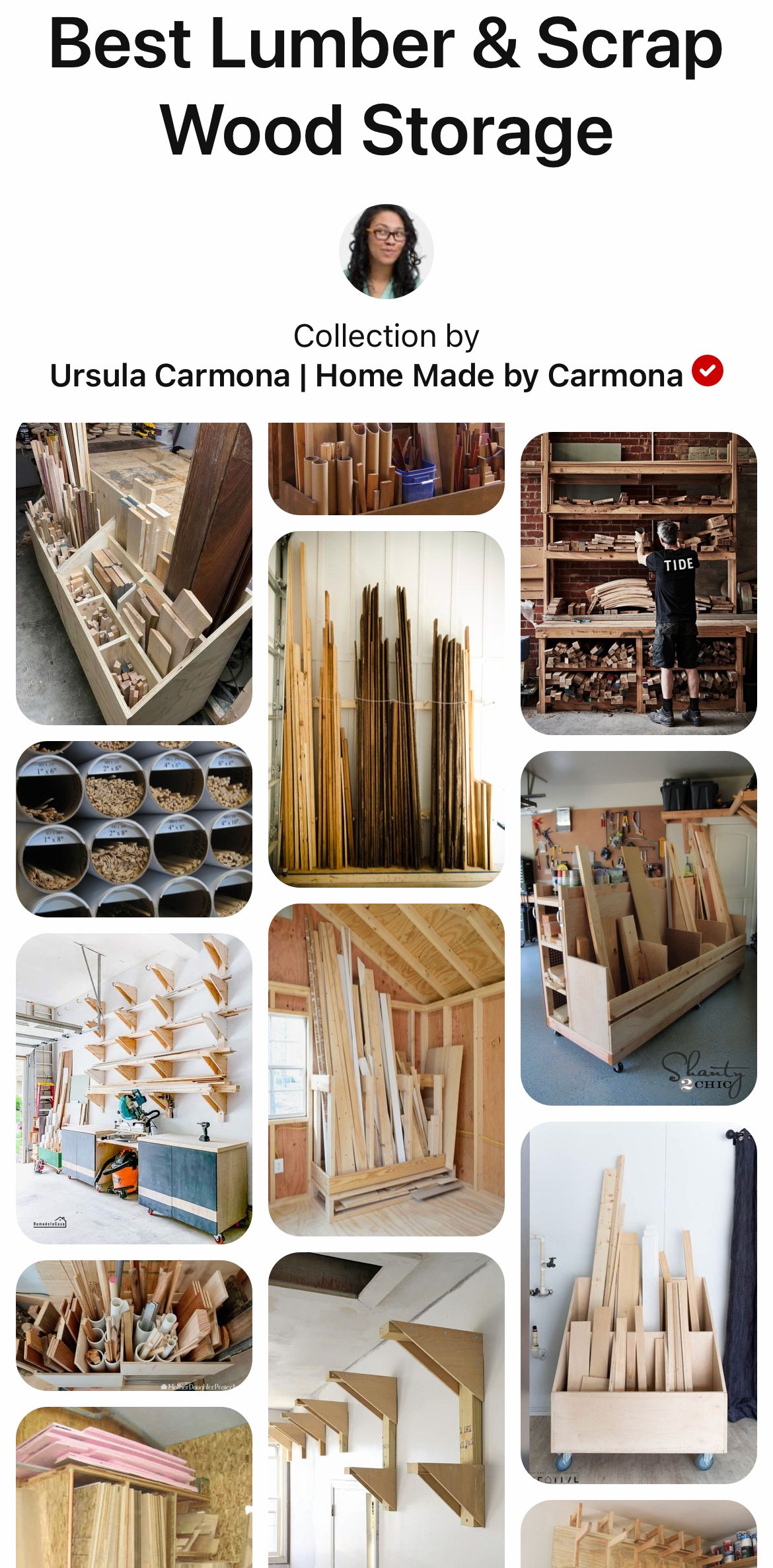 Top 10 Lumber & Scrap Wood Storage Ideas - Home Made by Carmona