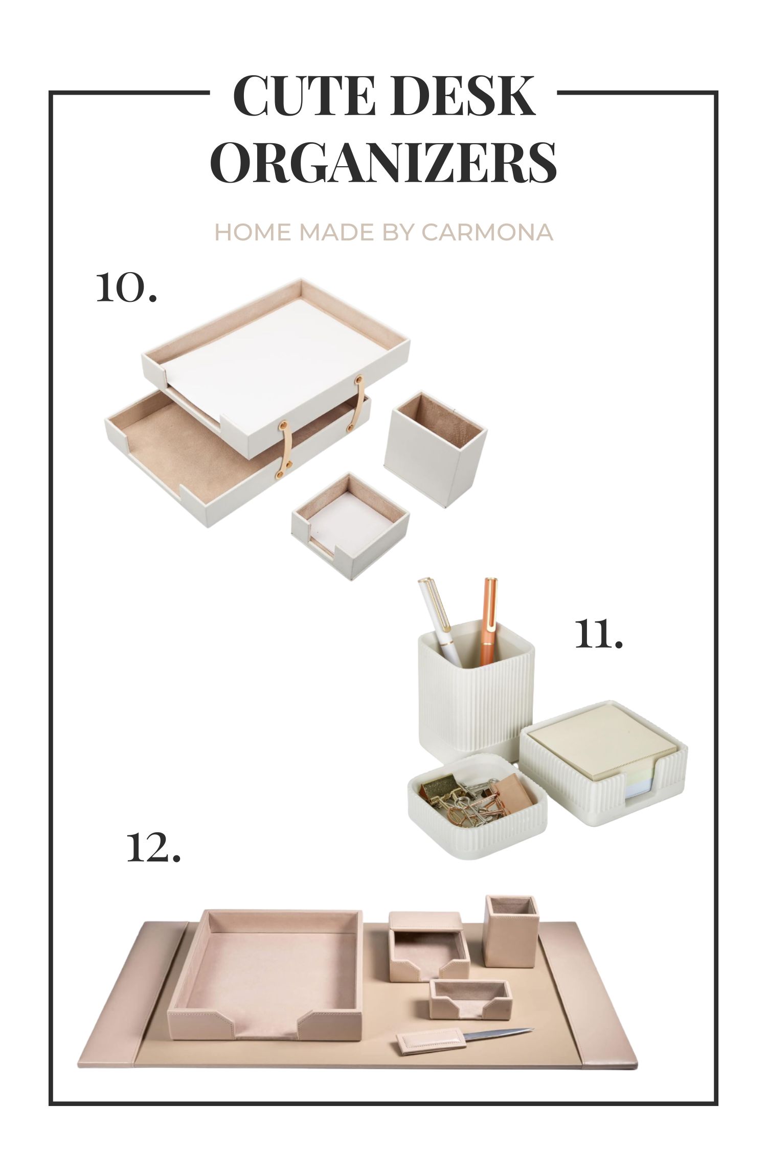 The Best Desk Organizers for An Aesthetic Workspace